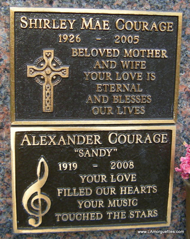 Los Angeles Morgue Files: "Star Trek" Composer Alexander Courage 2008 ...