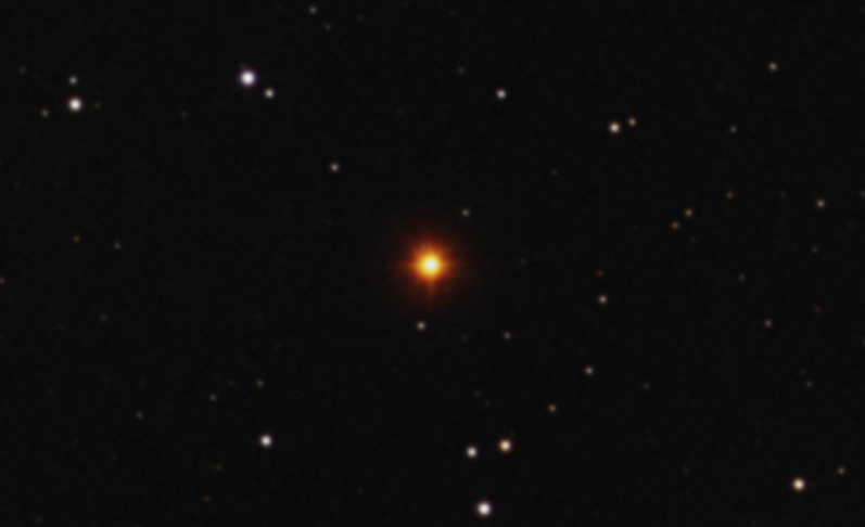 The discovery and study of a 3,300K-hot variable carbon star