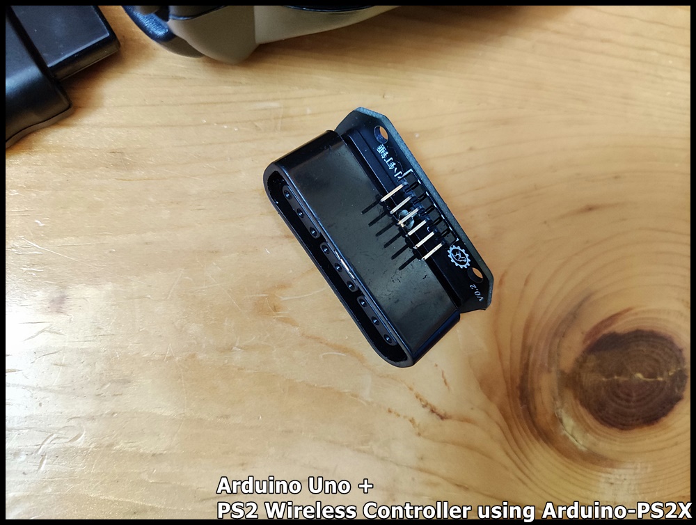 Arduino-er: Arduino read Playstation 2 compatible Wireless Controller ...