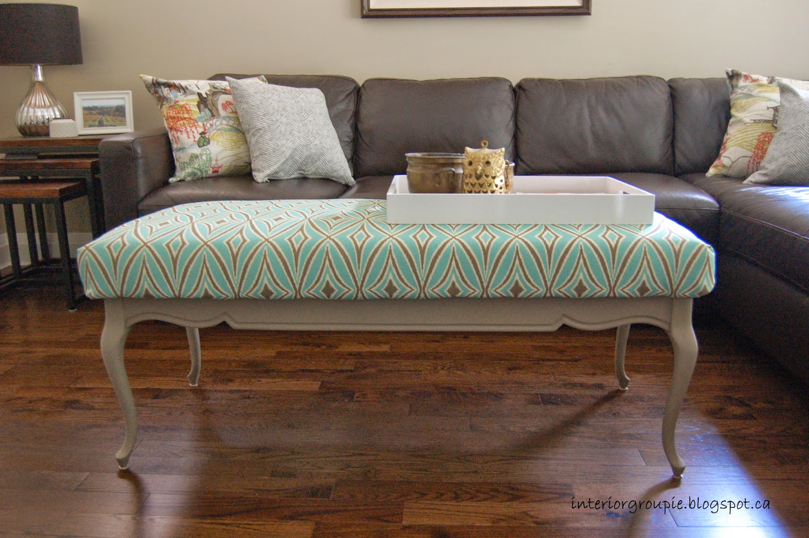 Interior Groupie: DIY coffee table and living room refresh - Update!