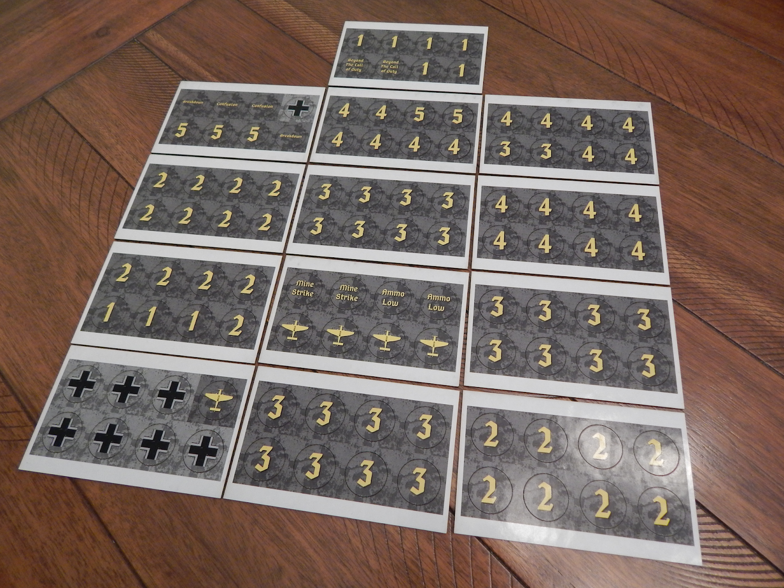 My Miniature Mischief: Battlegroup Tokens (WW2 gaming aids!)