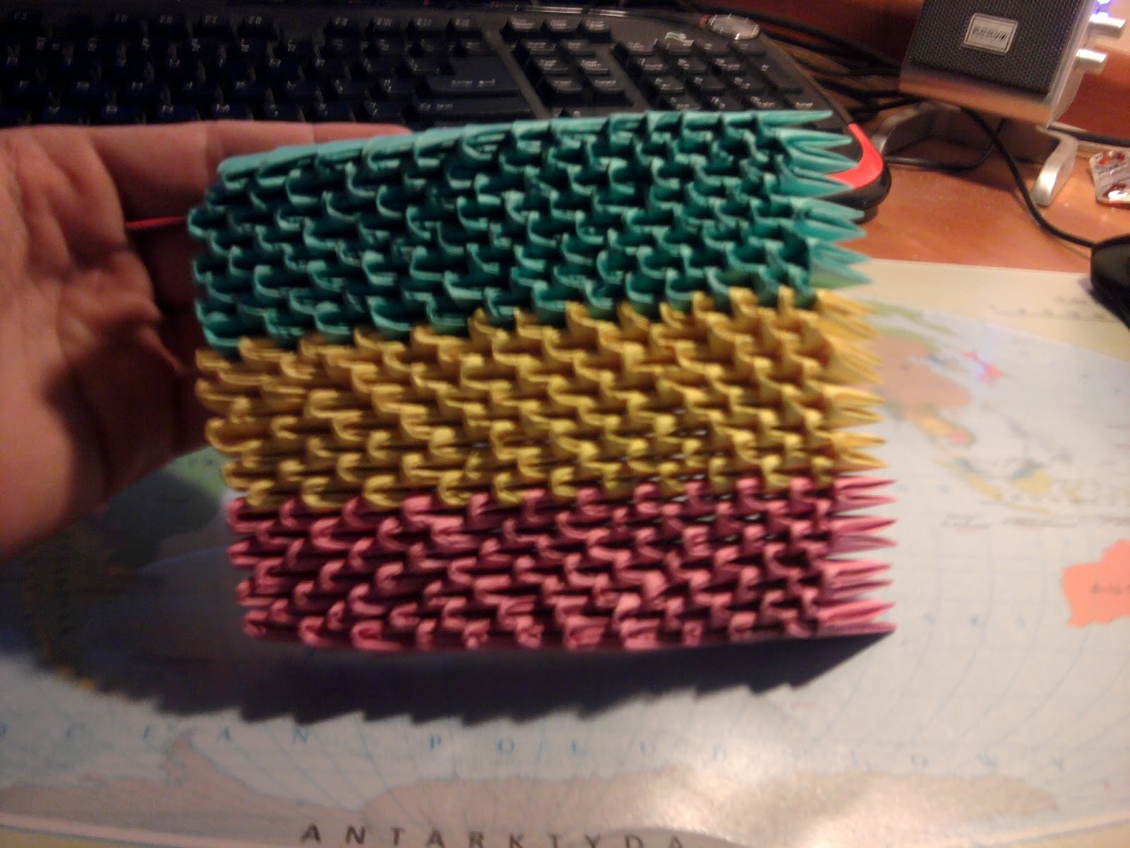 Origami Modułowe - Moduł Chiński