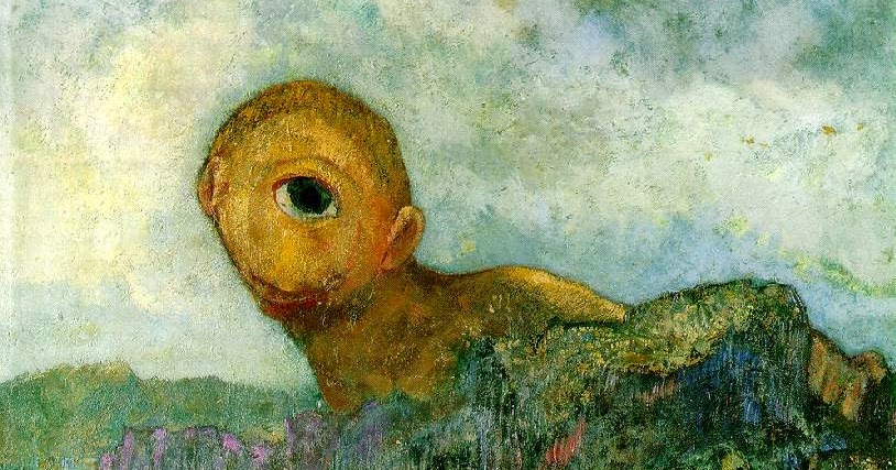 Agnès: Mythologie : LE CYCLOPE de Odilon redon