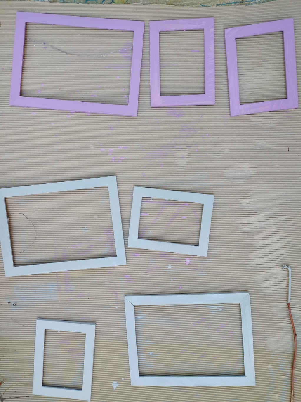 How I revamped my old picture frames