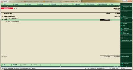 Tally Voucher Entry and Tally Reports with Example