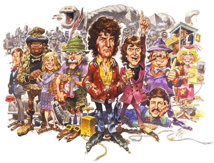 The Jack Davis Foundation Art Blog: Don Imus vs Howard Stern