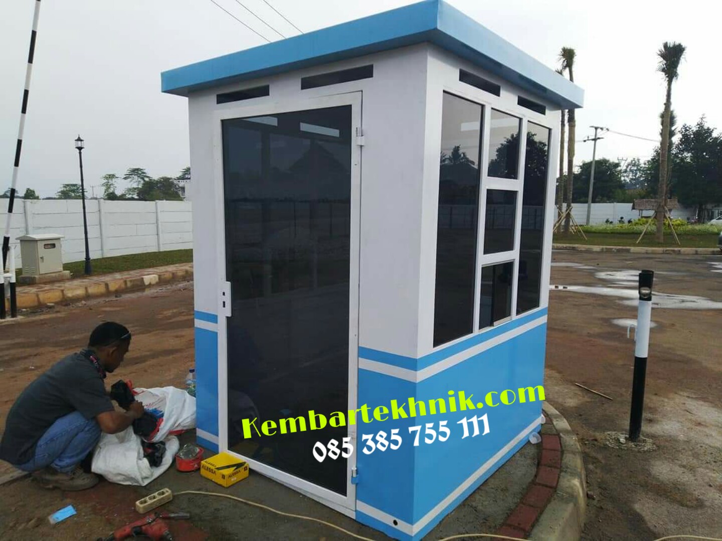 Pos Jaga/Pos Pantau Besi Kustom