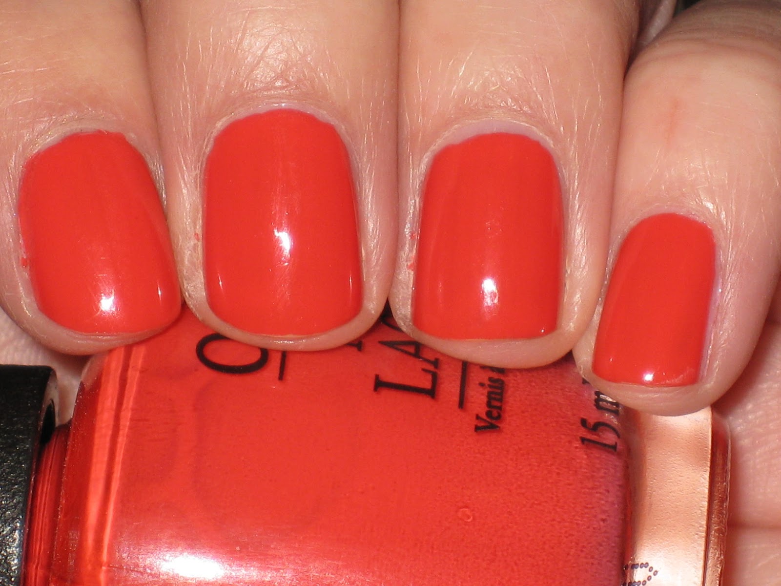 Opi Red Lights Ahead