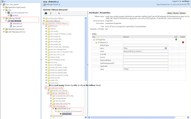 Play Java: Using Preference in Oracle SOA 11g