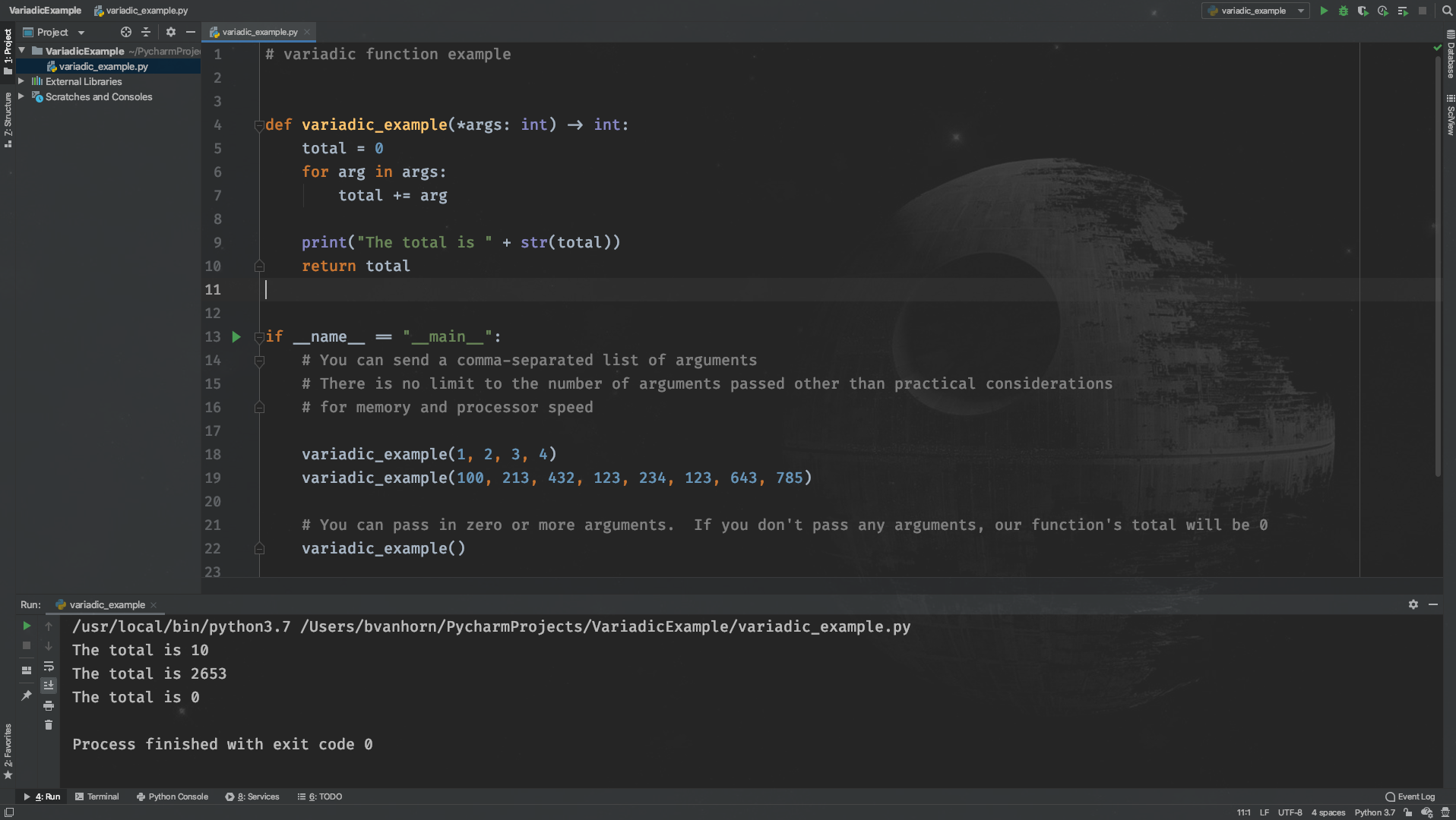 Blog Variadic Functions In Java C Python And Javascript Es6