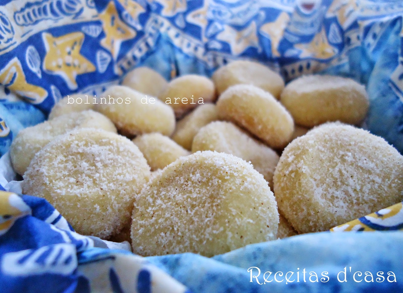 Receitas D'casa: Bolinhos de areia