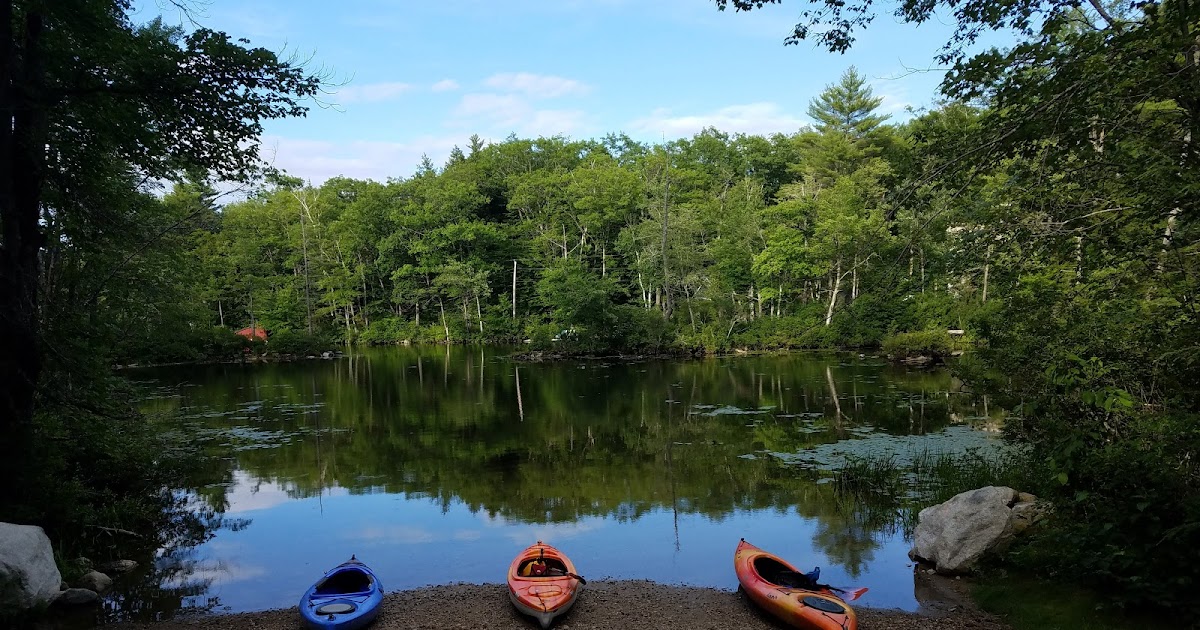 Recreational Kayaking in Maine: Peabody Pond, July 16 2020