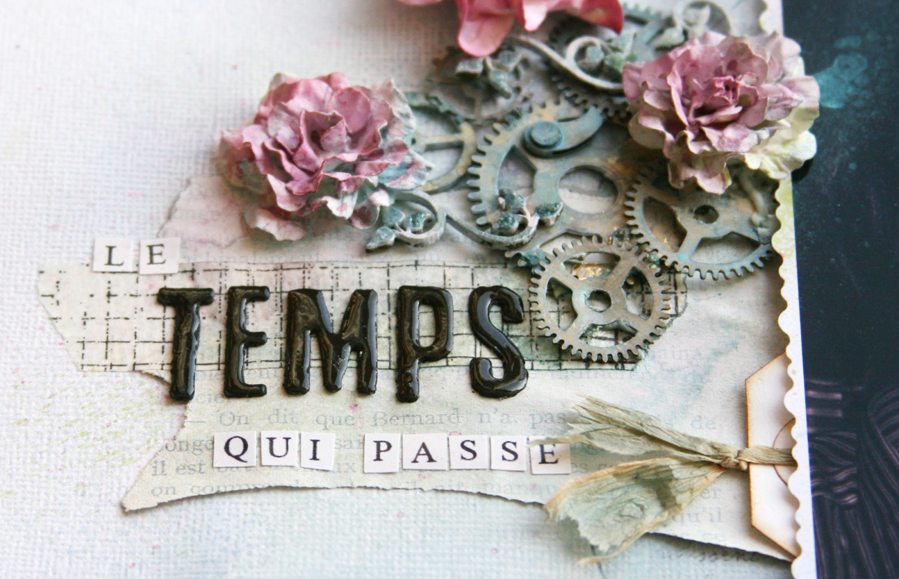 Scrap Made in Touraine: Le TEMPS qui passe