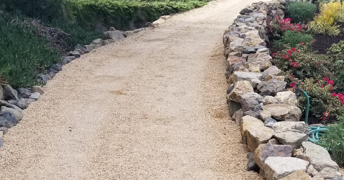 The 2 Minute Gardener: Photo - Crushed Decomposed Granite Pathway