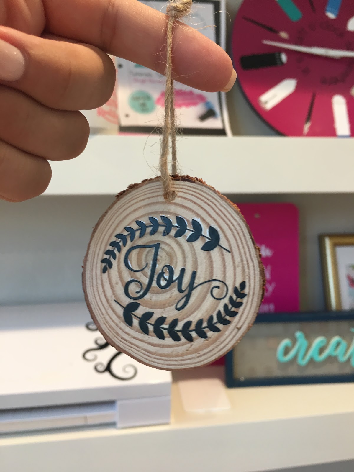 How to Add HTV to Wood Slices with a Heat Press - Silhouette School