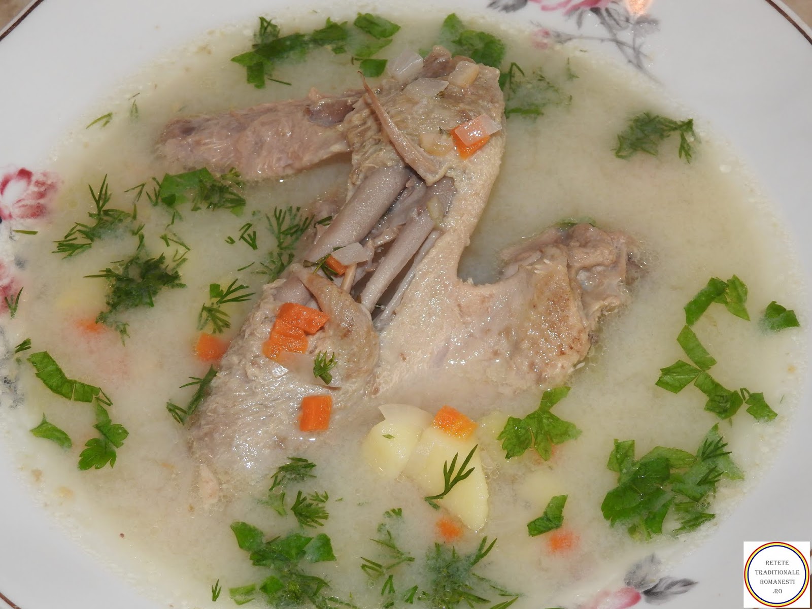 Ciorba de rata reteta | Retetetraditionaleromanesti.ro