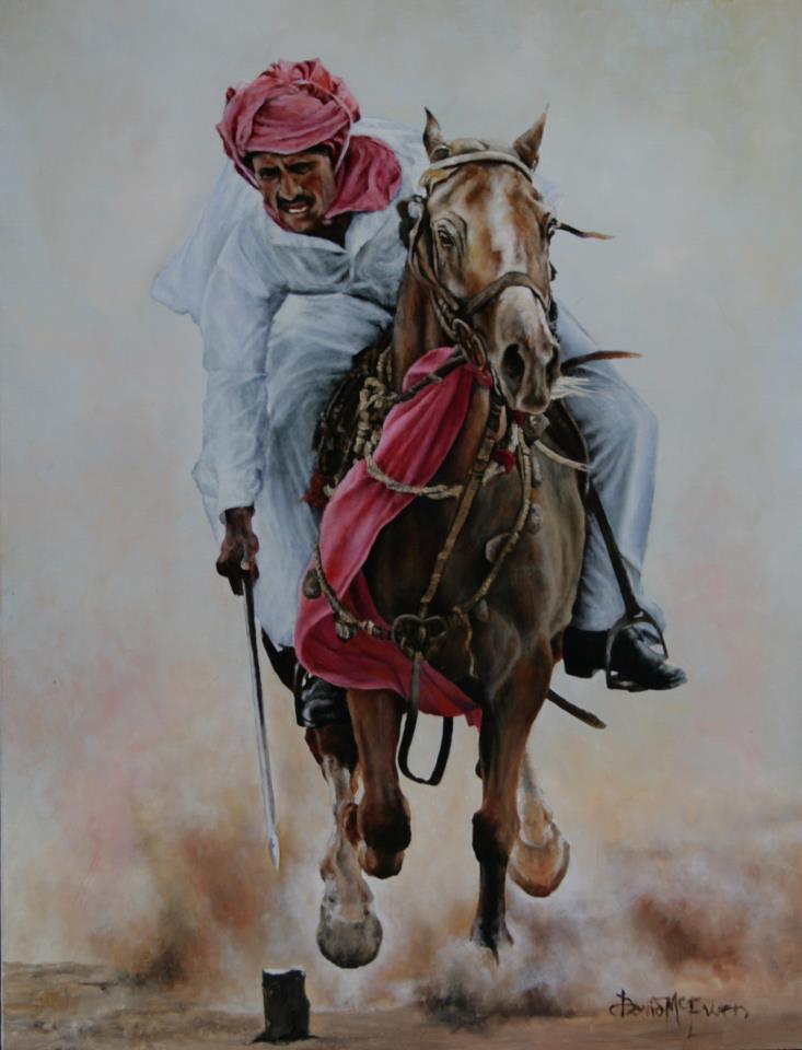 Riding & Writing...: David McEwen, Artist