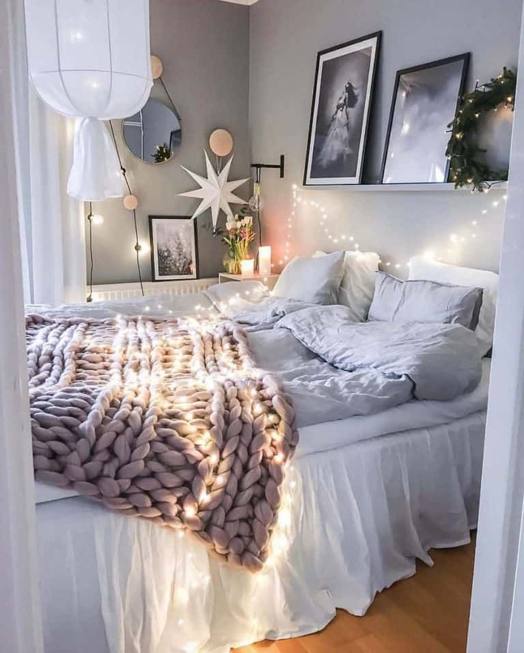 25 NICE WINTER THEME BEDROOM DECORATION IDEAS - Home Manggeng