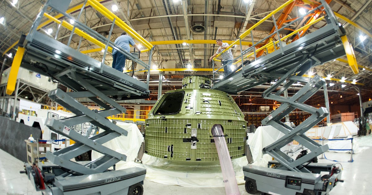 News Spazio: La prima capsula spaziale Orion è giunta al NASA Kennedy ...