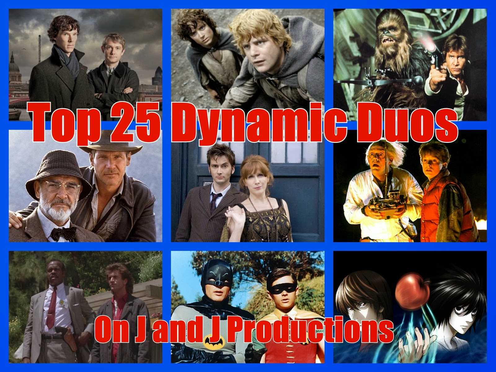 J and J Productions: 900th Post! And List Teaser Posters