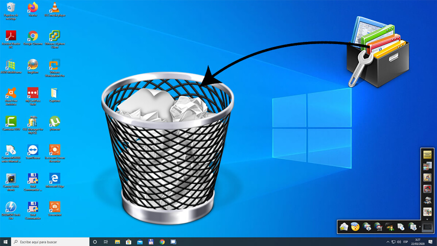 Cómo eliminar programas imposibles de desinstalar en Windows 10