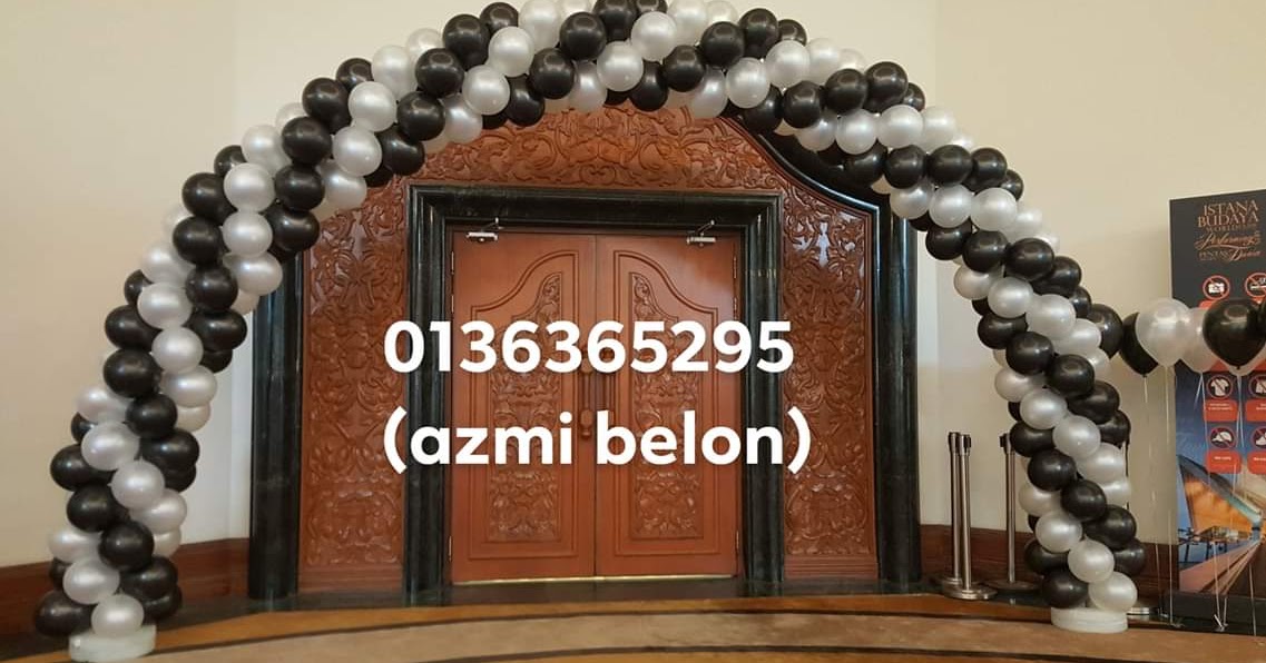 azmi belon : BLACK WHITE BALLOON SETIA ECO PARK
