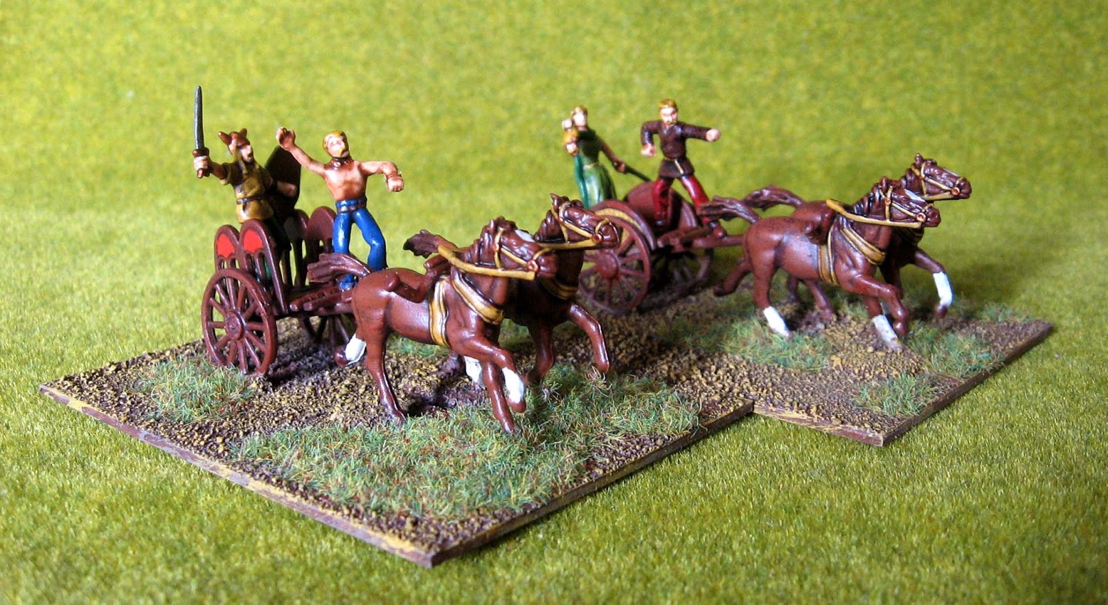 The Owl Bear's Lair: Gallic chieftains on war chariots/Capi Galli su ...