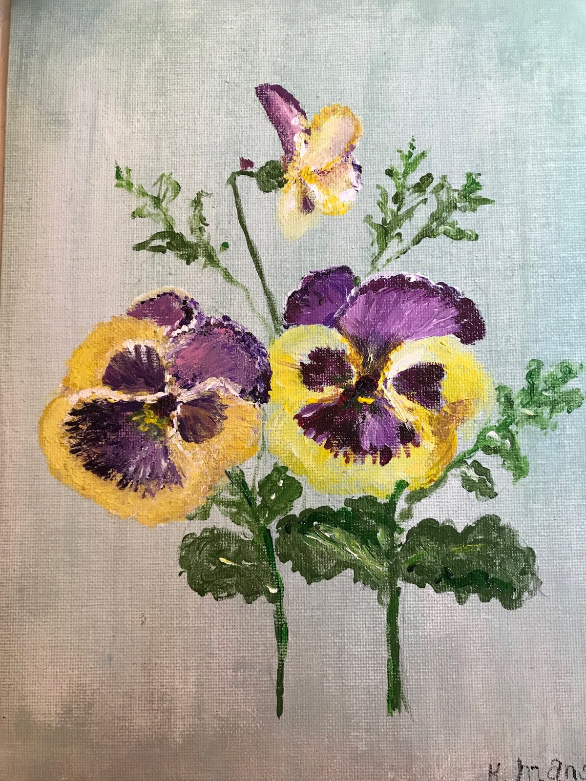 Let's Add Sprinkles: Semi Annual Closet Switch/ Pansy Decor