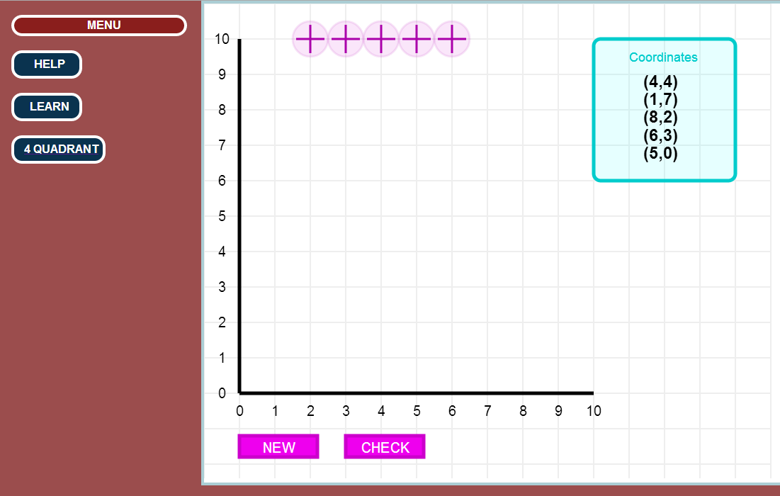 Simone's Math Resources: Coordinate Graphing