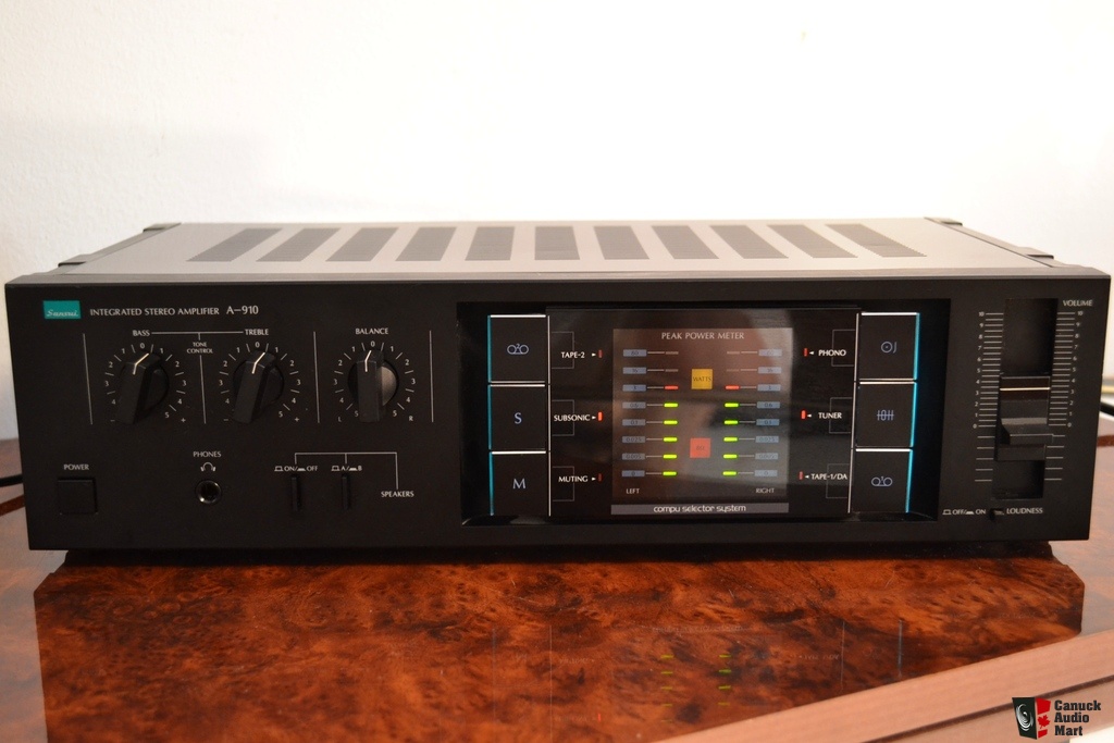 Sansui A-910 - Integrated Amplifier | AudioBaza