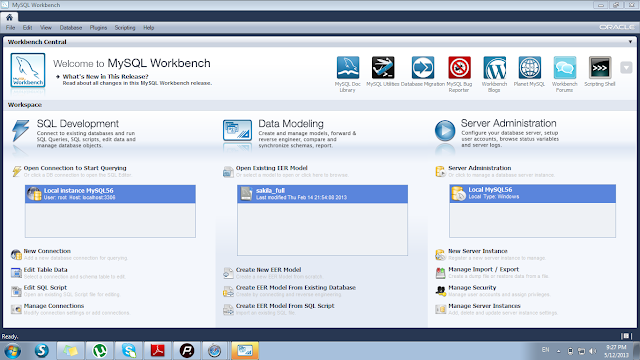 Training World: MY SQL WORKBENCH