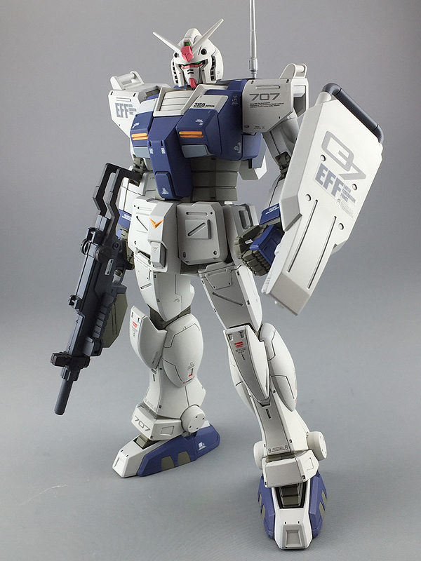 GUNDAM GUY: HG 1/144 Gundam Local Type - Customized Build
