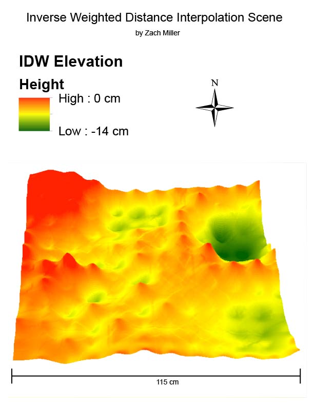 GEOG 336: Field Methods: Assignment 10: Visualizing Survey Elevation ...