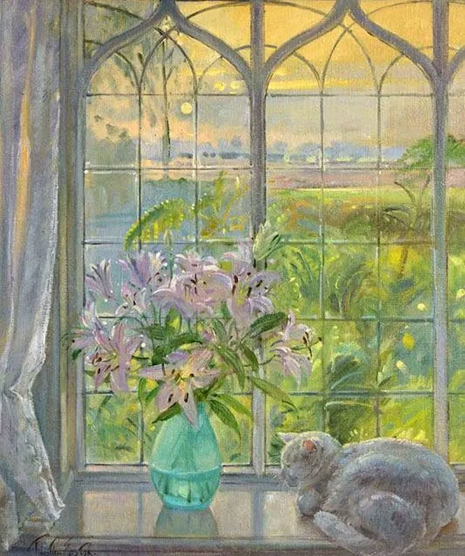 Timothy Easton, 1943 | Impressionist painter | Masterpiece | Tutt'Art@