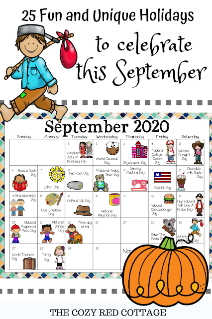 The Cozy Red Cottage: 25 Fun and Quirky Holidays to Celebrate with your ...