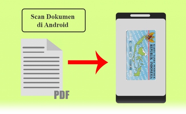 Cara Mudah Scan Foto atau Dokumen Hanya Pakai HP Android - Menit info