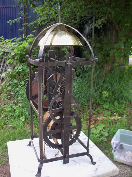 The Anvil's Face: Verge and Foliot Clock