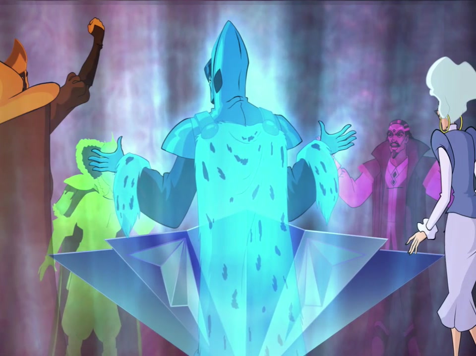 Imágenes de la reunión entre Faragonda y los reyes de la Dimensión ...