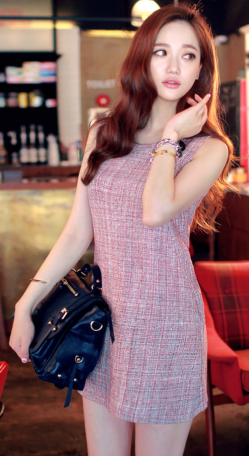 [Chuu] Sleeveless Knit Dress | KSTYLICK - Latest Korean Fashion | K-Pop ...
