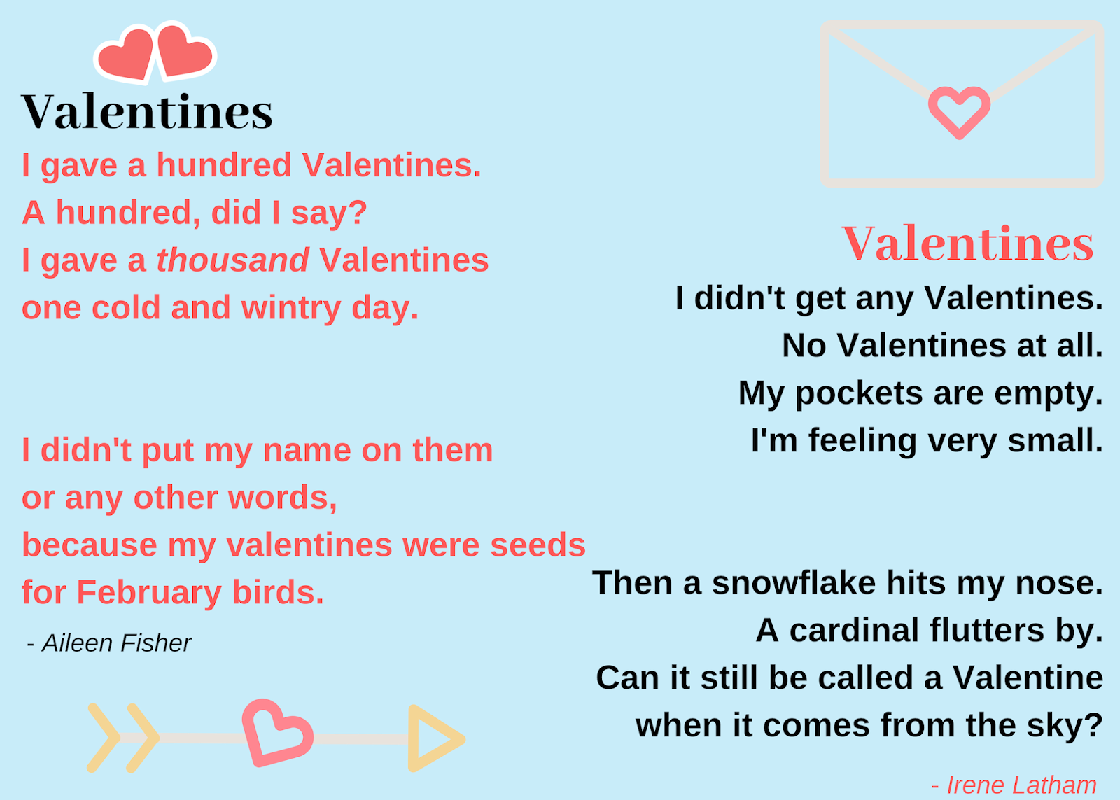 Live Your Poem...: Valentine's Day Poems by Aileen Fisher & Irene Latham