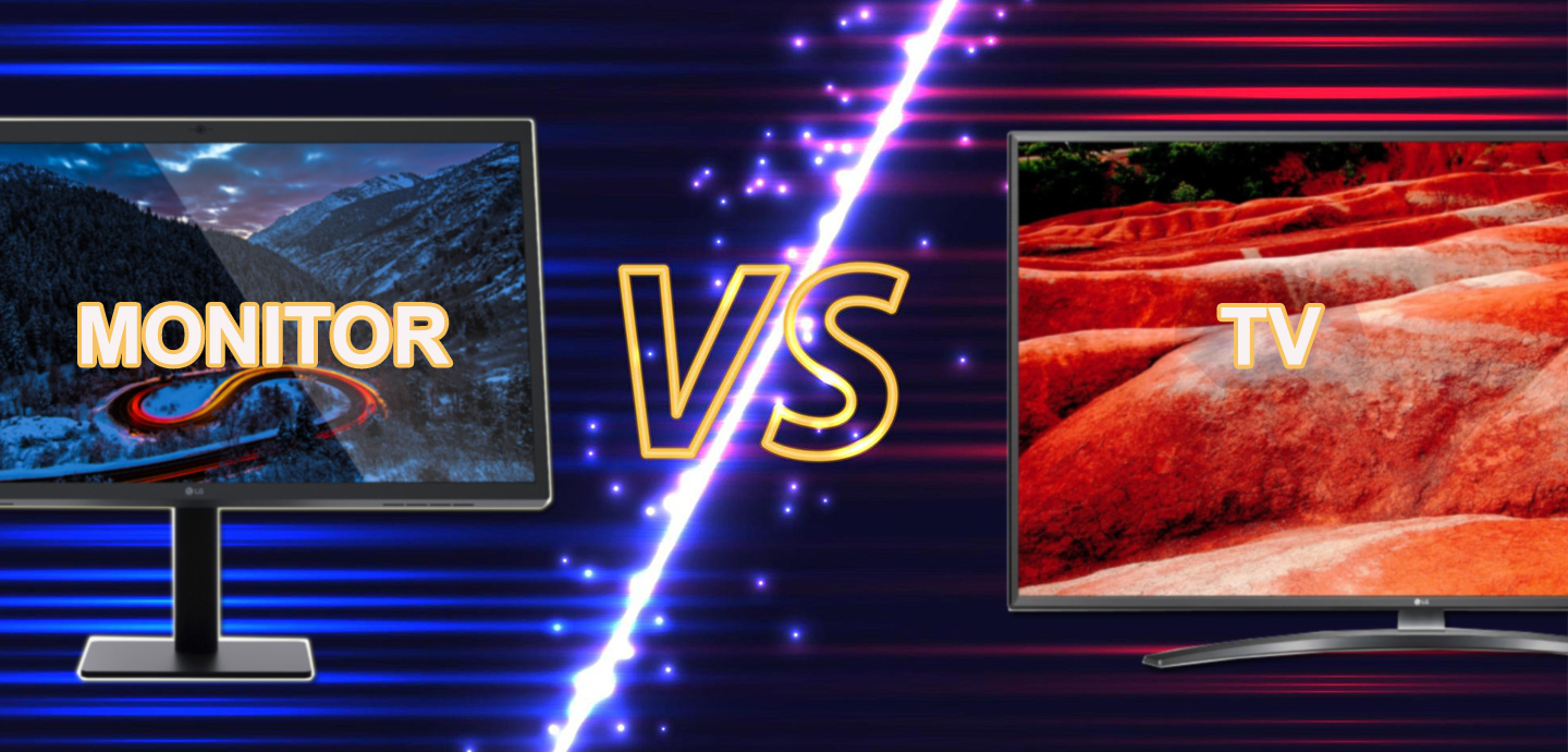 Monitor VS TV, Ini cara membedakannya!