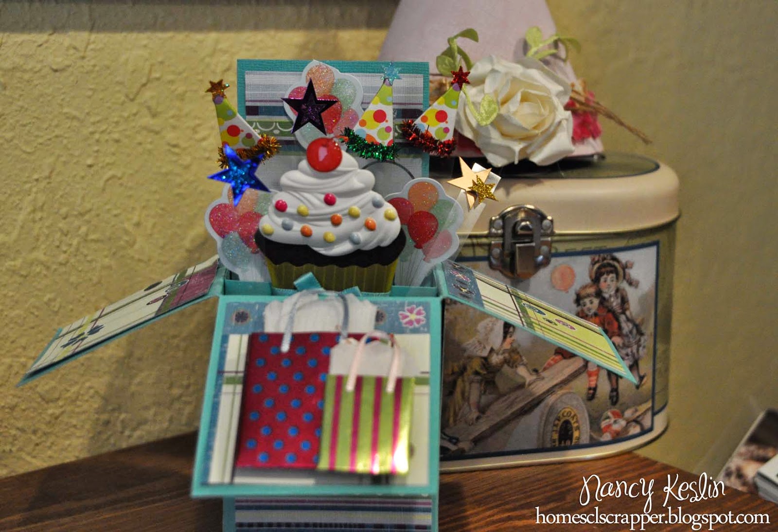 Nancy Keslin Designs. : Exploding Box Card