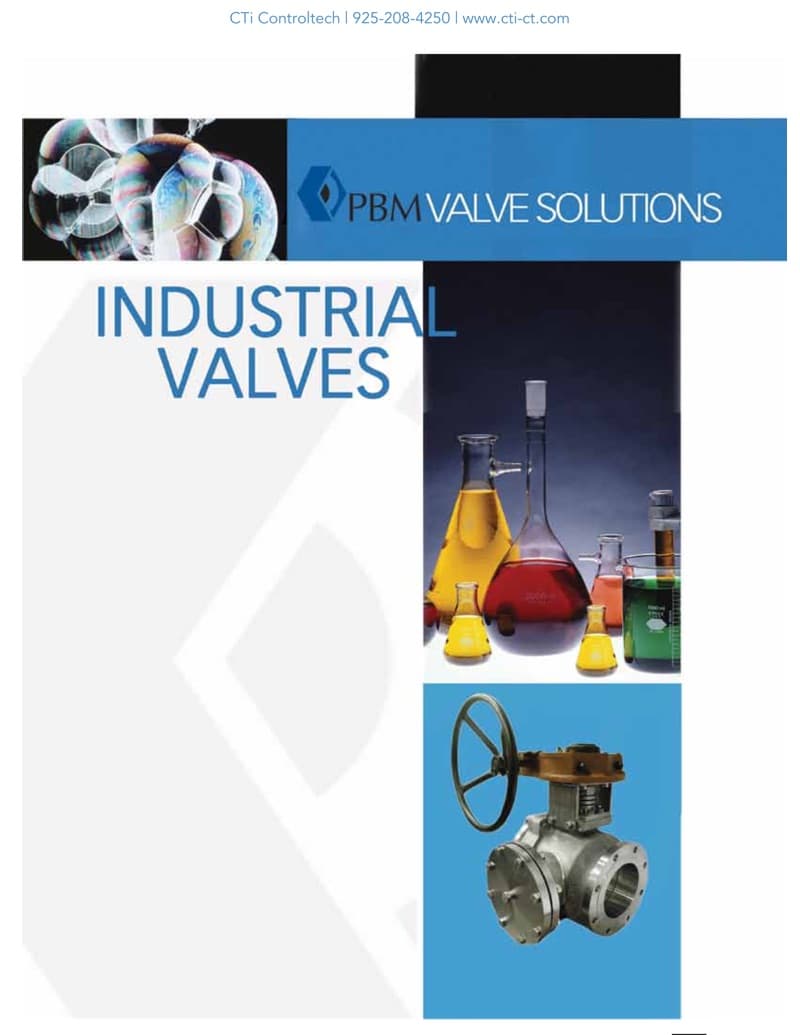 PBM Industrial Valve Solutions | CTI Controltech Industrial Combustion ...