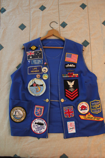 GRANDPA'S NAVY: Hugh Siegel's WWII Sub Vets Patches