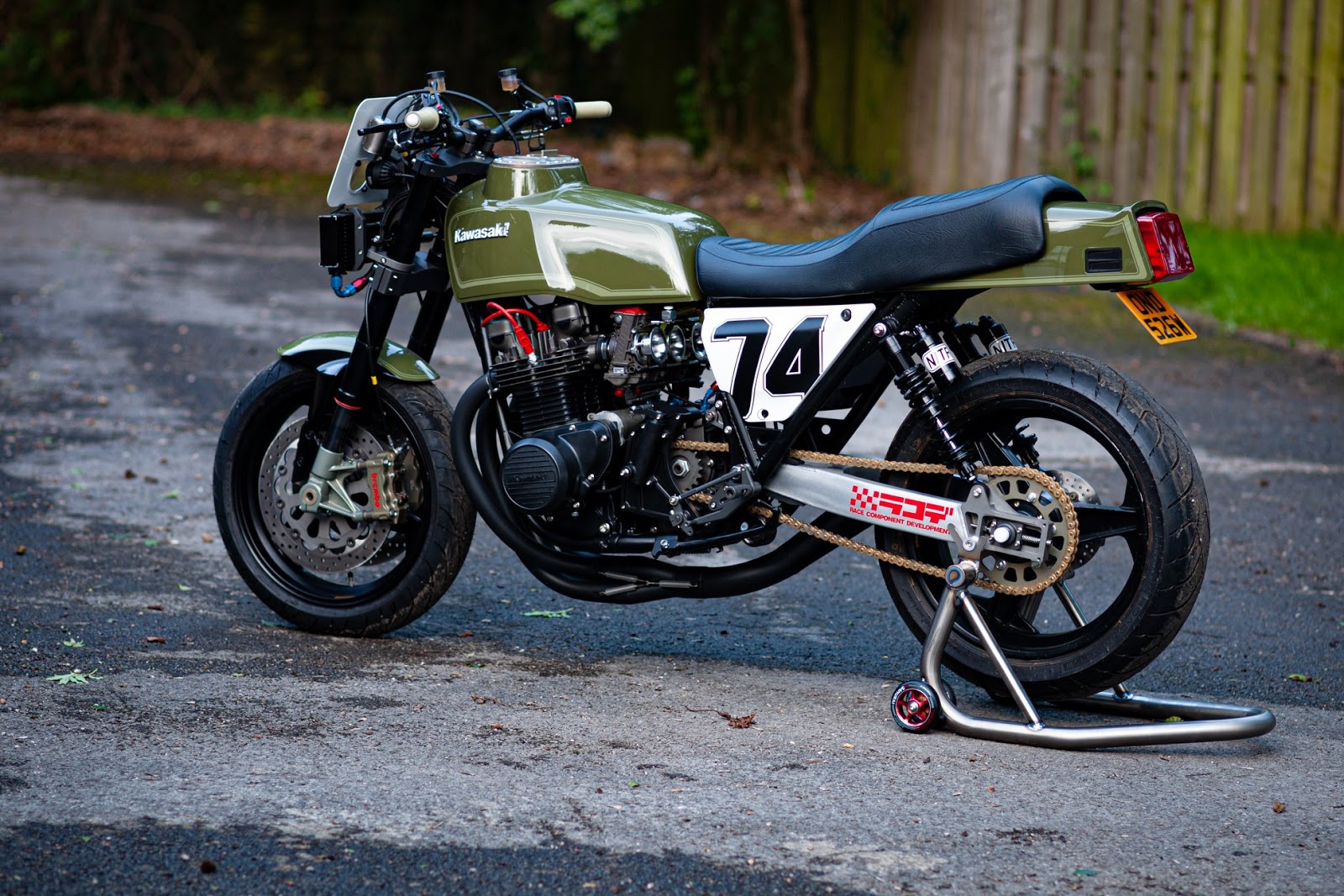 Z1000 Restomod Shades of Lawson - RocketGarage - Cafe Racer Magazine