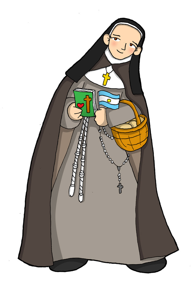 Dibujos para catequesis: BEATA MARÍA DEL TRÁNSITO CABANILLAS