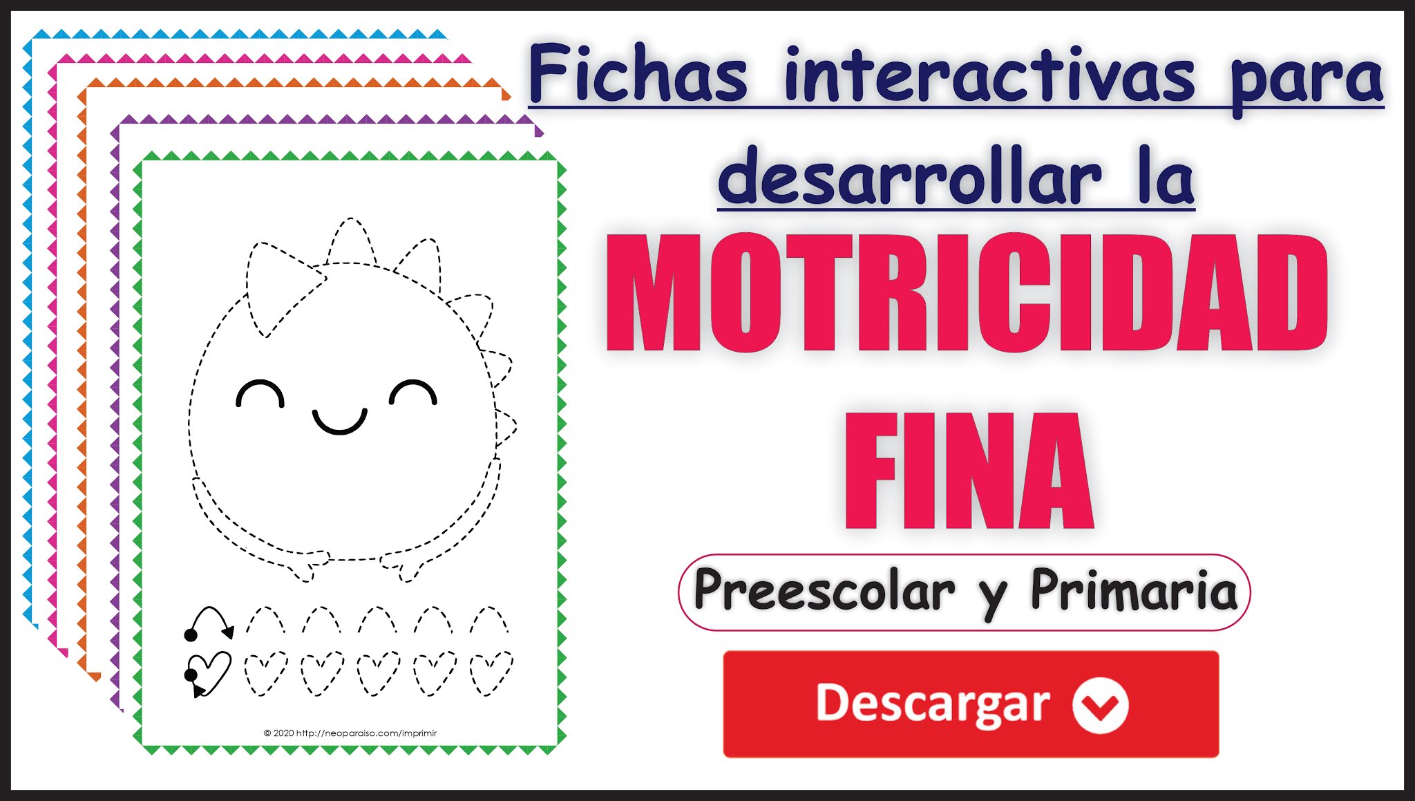 Fichas interactivas para mejorar la motricidad fina en niños de ...