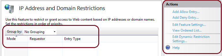Ip Address And Domain Restrictions In Iis 8