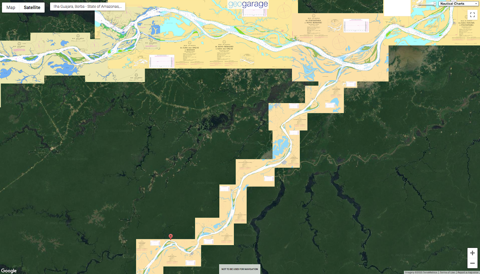 GeoGarage blog: Brazil (DHN) layer update in the GeoGarage platform