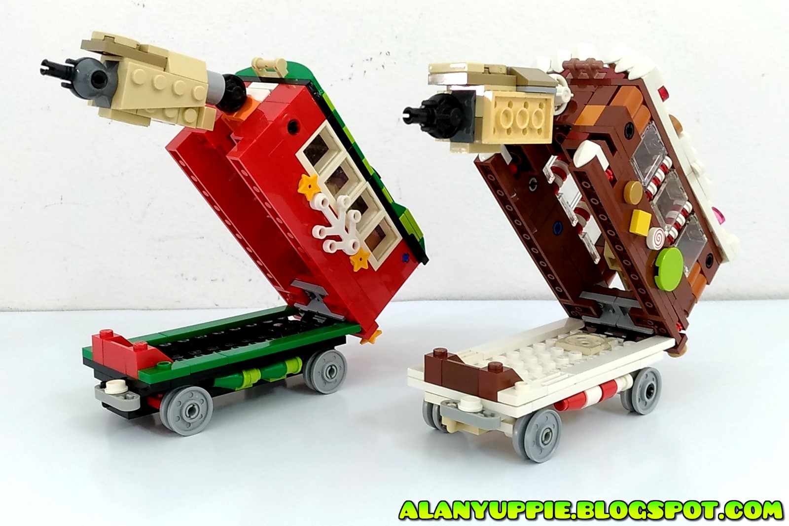 Alanyuppie's LEGO Transformers: LEGO Christmas Train Transformer ...